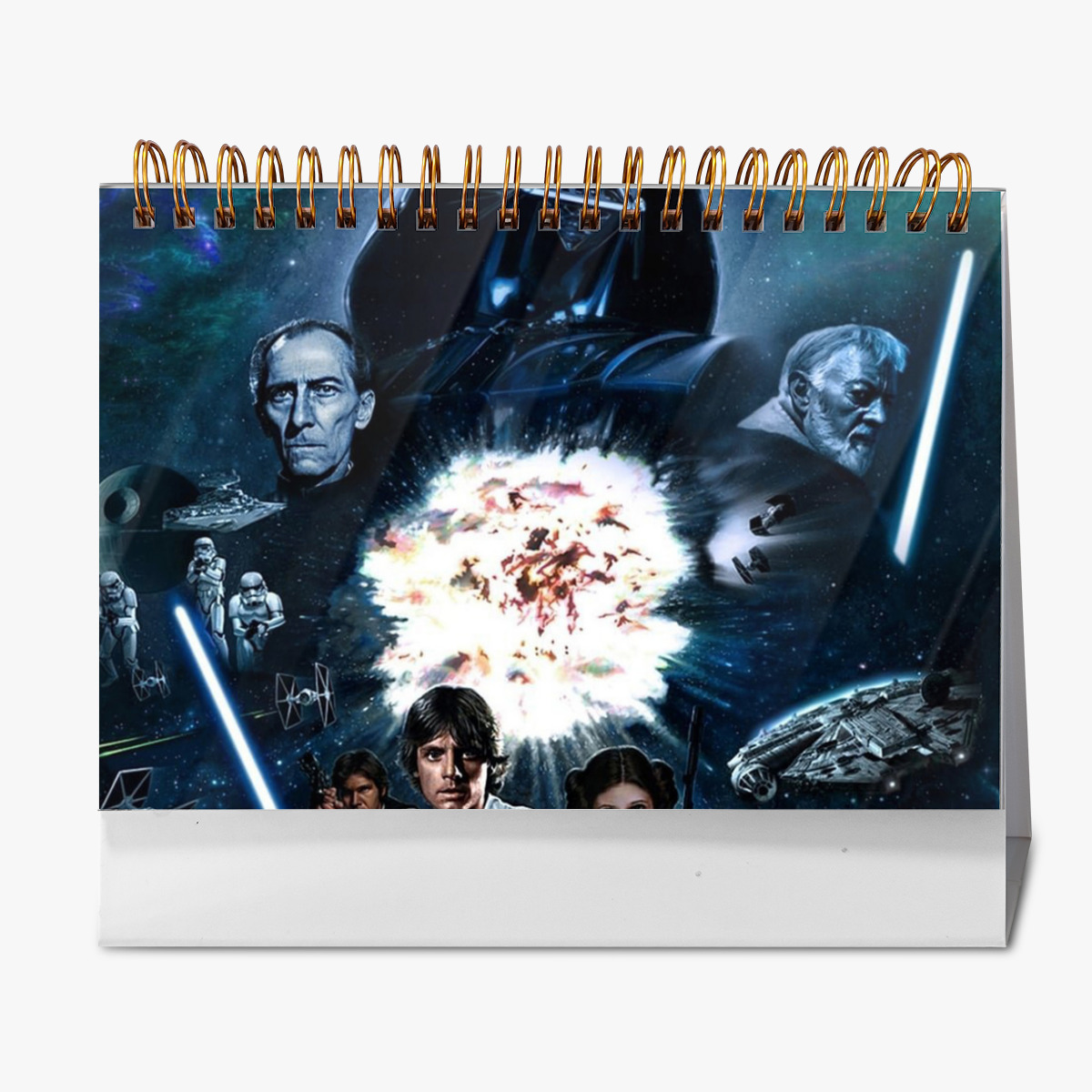 Star Wars 2025 Calendar Posters and Prints - Perfect Desktop Calendar ...