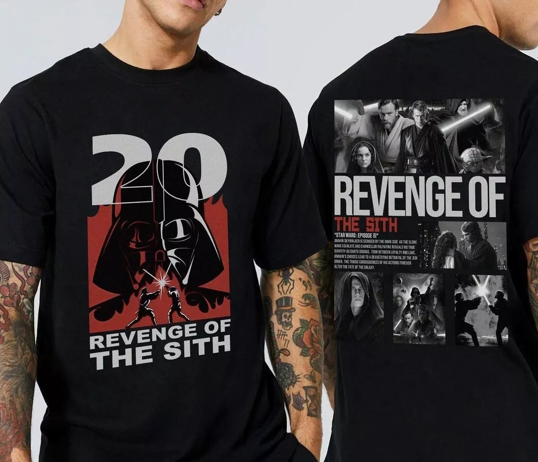 Star Wars 20th Anniversary Tee Anakin Skywalker to Darth Vader Tribute ...
