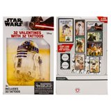 Star Wars 32 Count School Valentines Day Illustrated Cards with ...