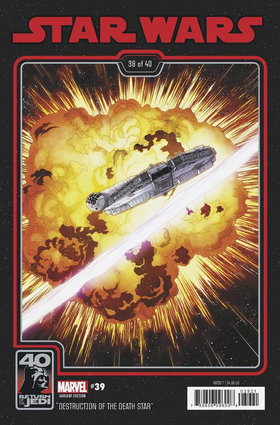 Star Wars #39 Sprouse Return Of The Jedi 40th Anniv Var (Sprouse Return ...
