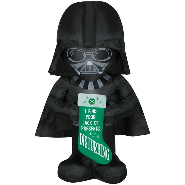 Star Wars 5ft Darth Vader Inflatable by Gemmy Industries - Walmart.com
