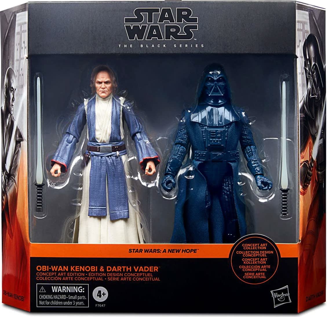 Star Wars 6 Inch Action Figure 2-Pack | Obi-Wan Kenobi & Darth Vader ...