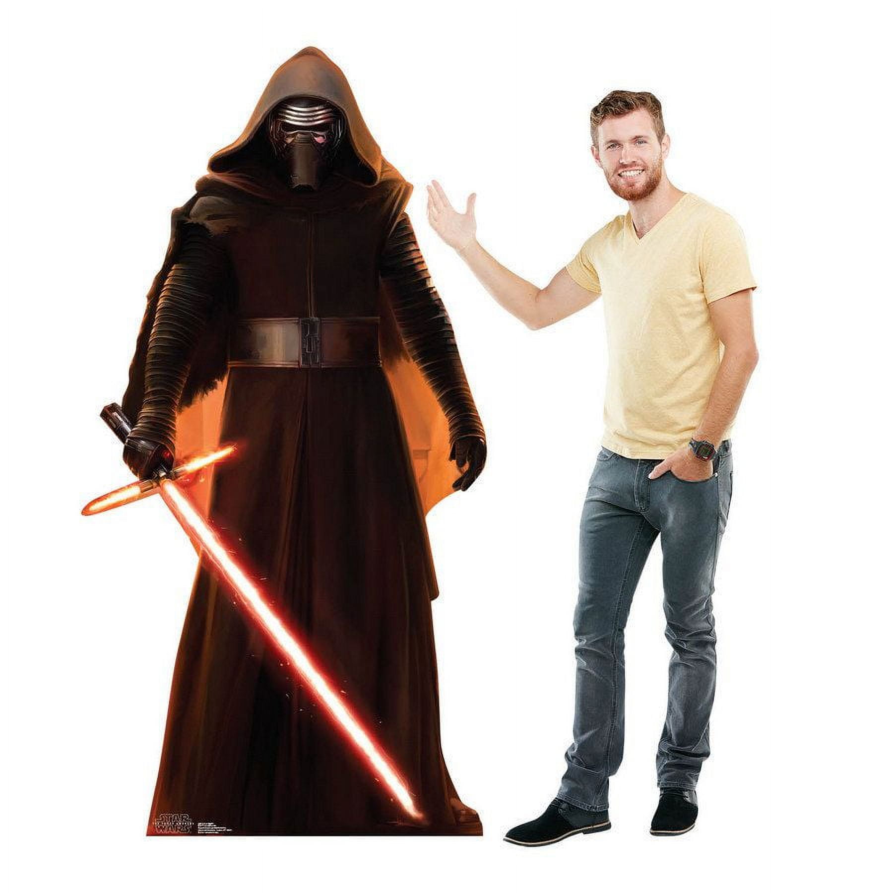 Star Wars 7 The Force Awakens - Kylo Ren Cardboard Stand-Up, 6ft ...