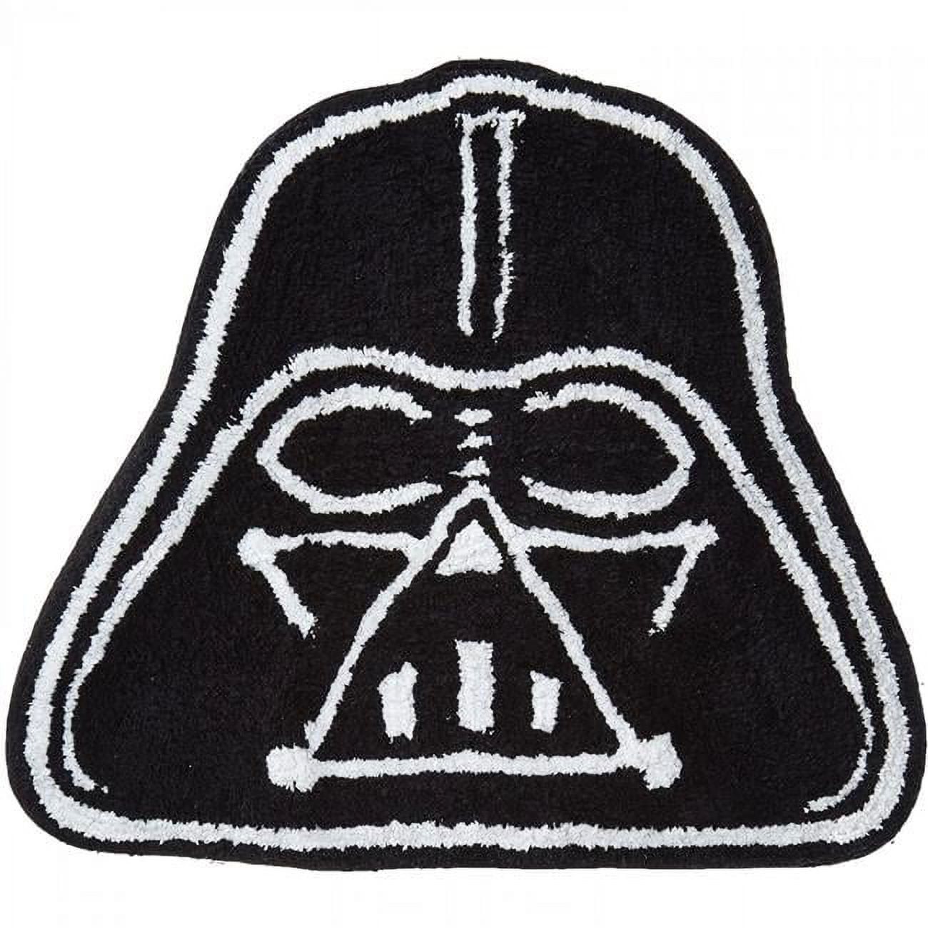 Star Wars 808076 Star Wars Saga Darth Vader Shaped Bath Rug - Walmart.com