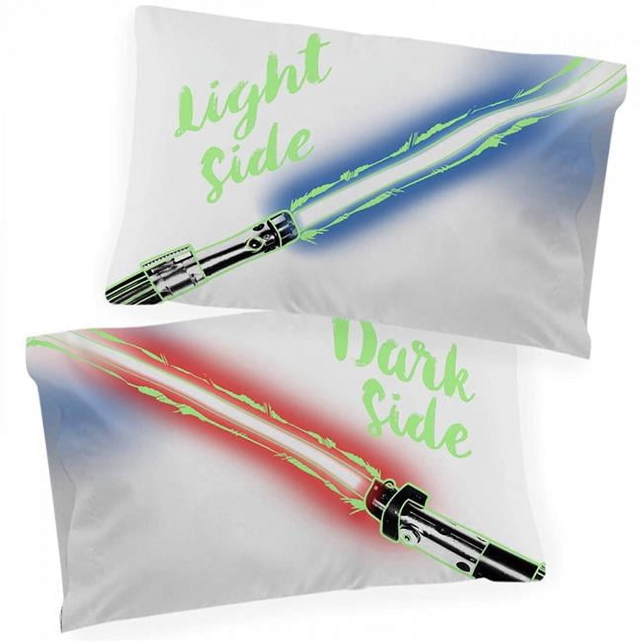 Star Wars 817128 Light & Dark Side Glow in the Dark Pillowcase ...