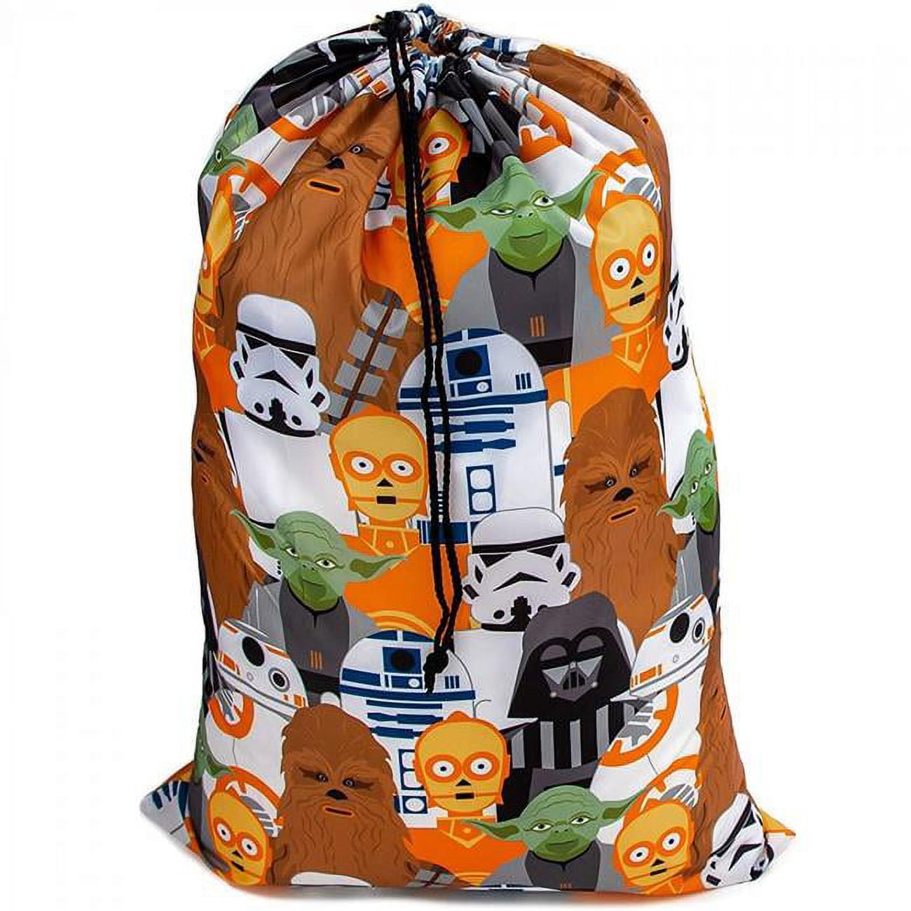 Star Wars 817134 Star Wars Character Line Up Drawstring Laundry Bag ...