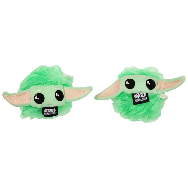 Star Wars 863176 Star Wars the Mandalorian Grogu 3D Bath Loofa, Green ...