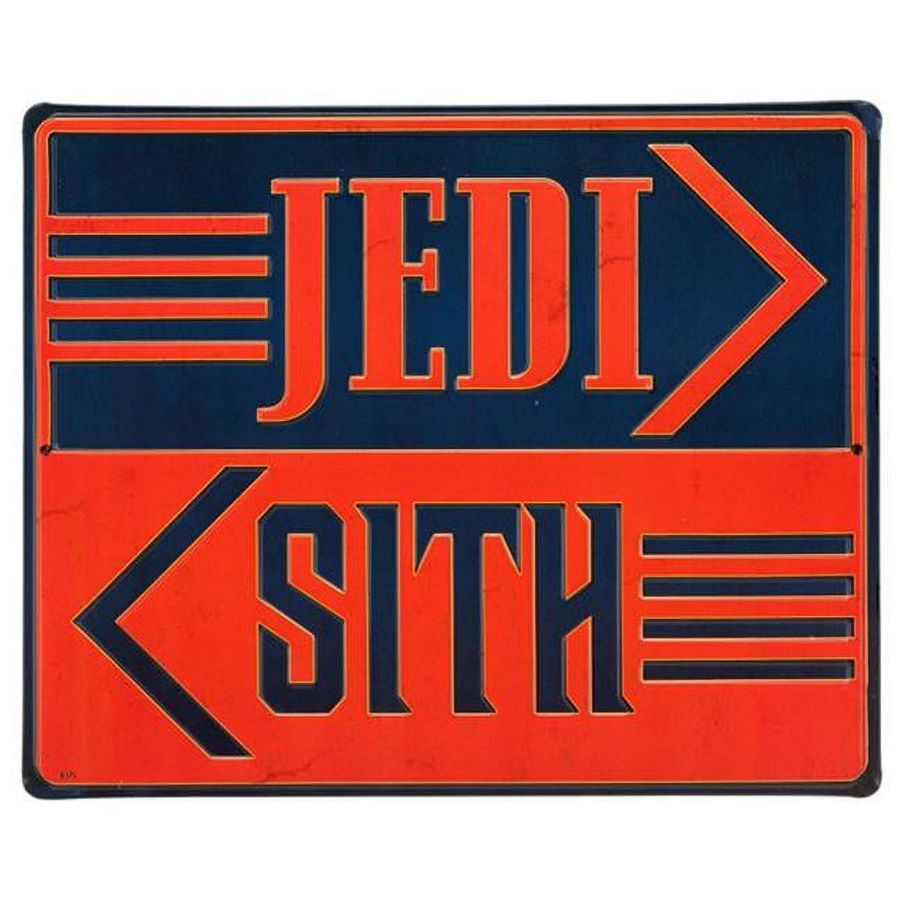 Star Wars 90169449-S Jedi Sith Embossed Tin Sign - Walmart.com