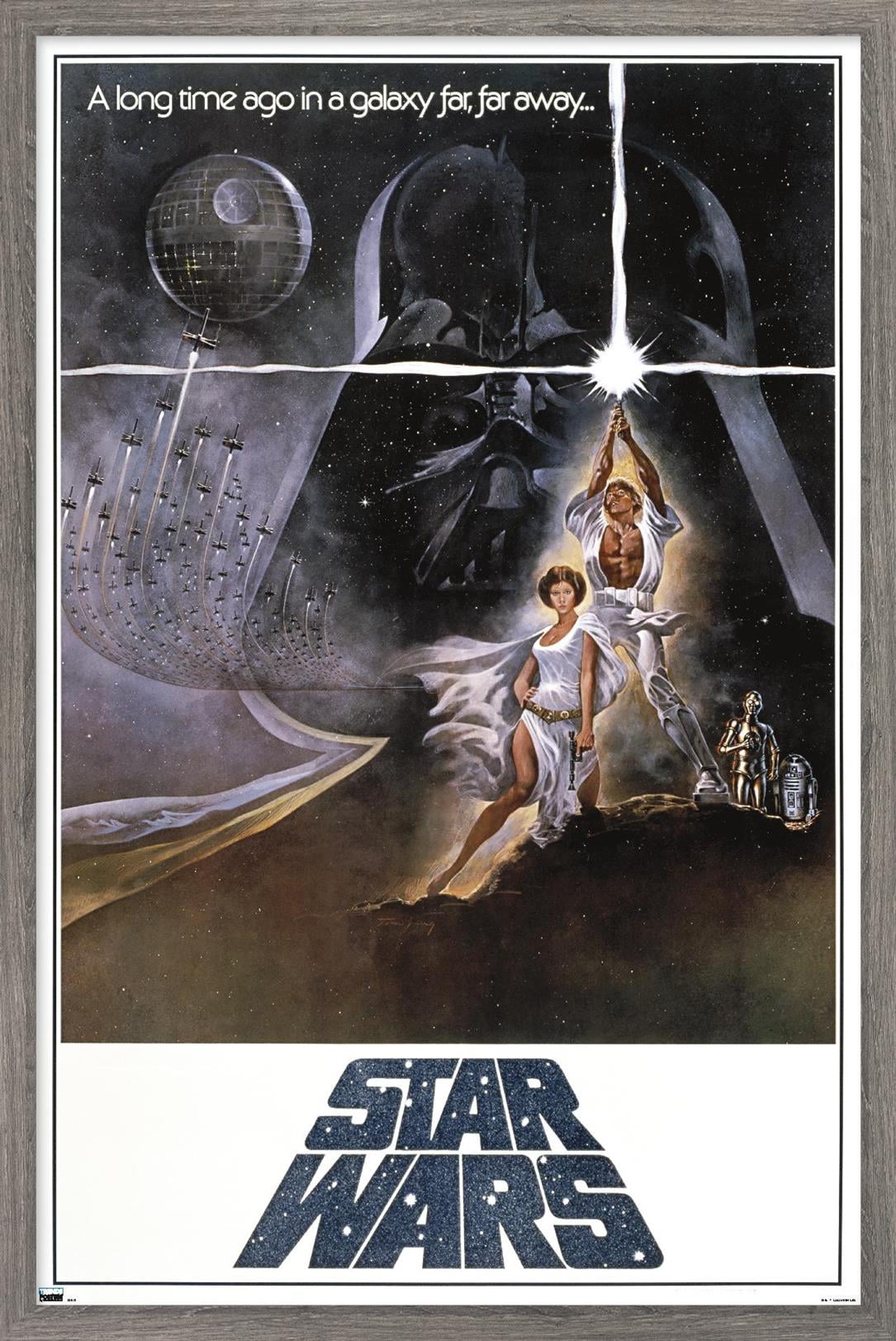 Star Wars: A New Hope - One Sheet B (No Billing Block) Wall Poster, 22. ...