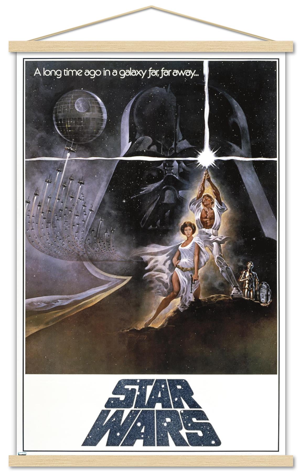 Star Wars: A New Hope - One Sheet B (No Billing Block) Wall Poster with ...