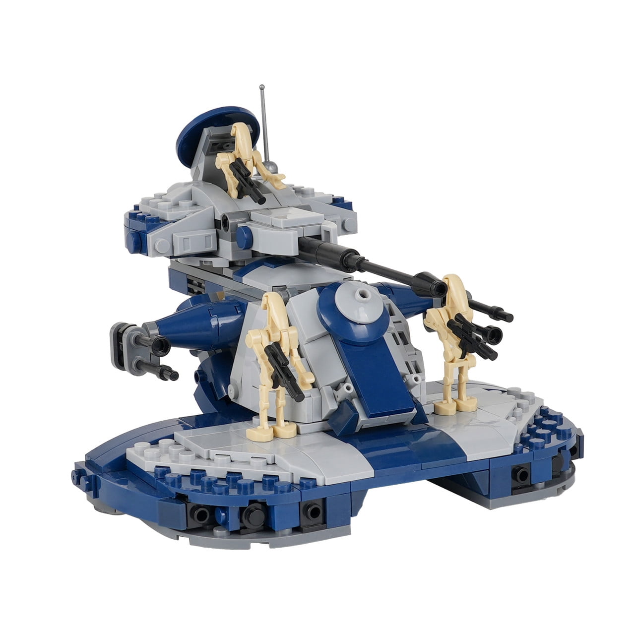 Star Wars AAT Armored Assault Tank Blue MOC Building Block Set ...