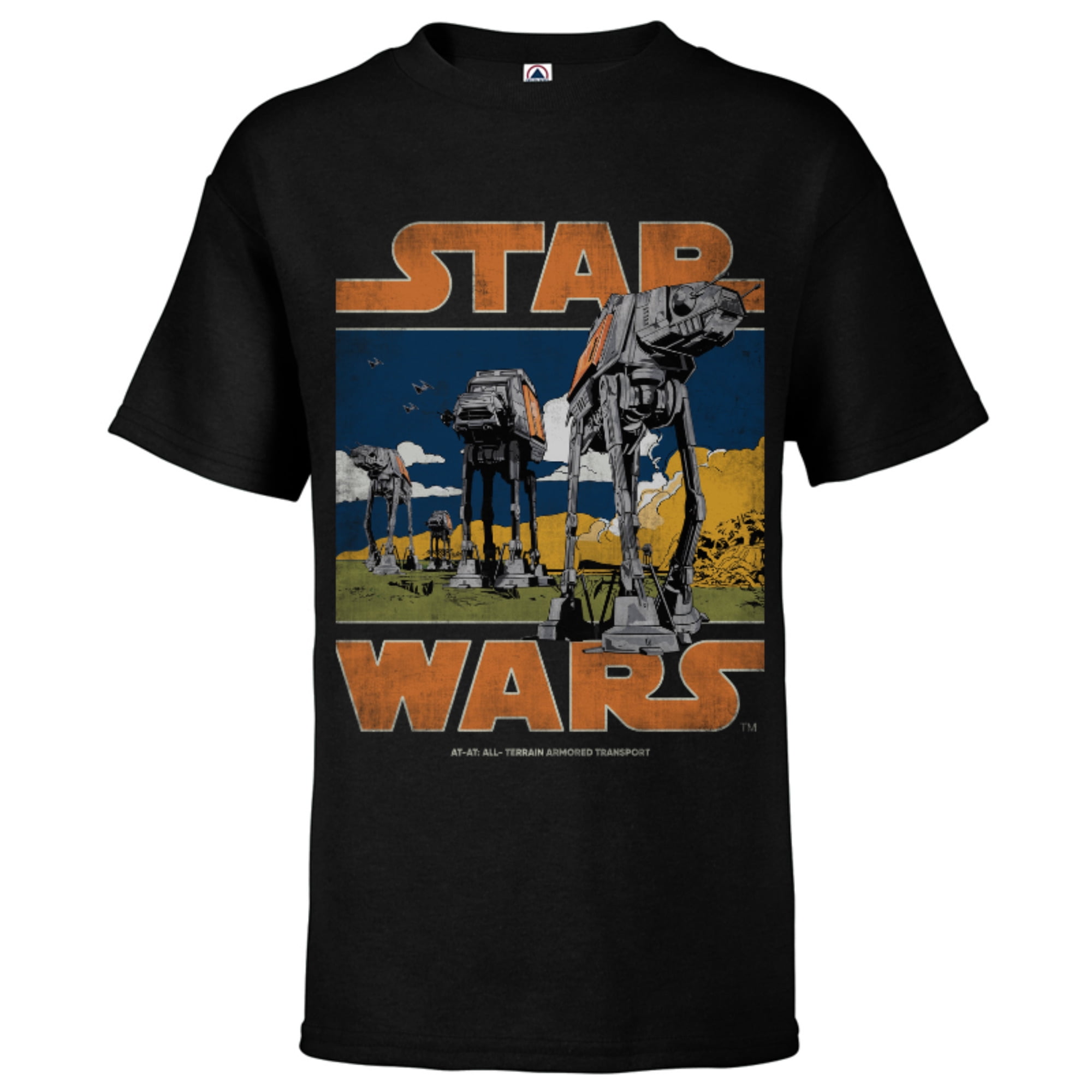 Star Wars AT-AT Walkers Vintage - Short Sleeve T-Shirt for Kids ...