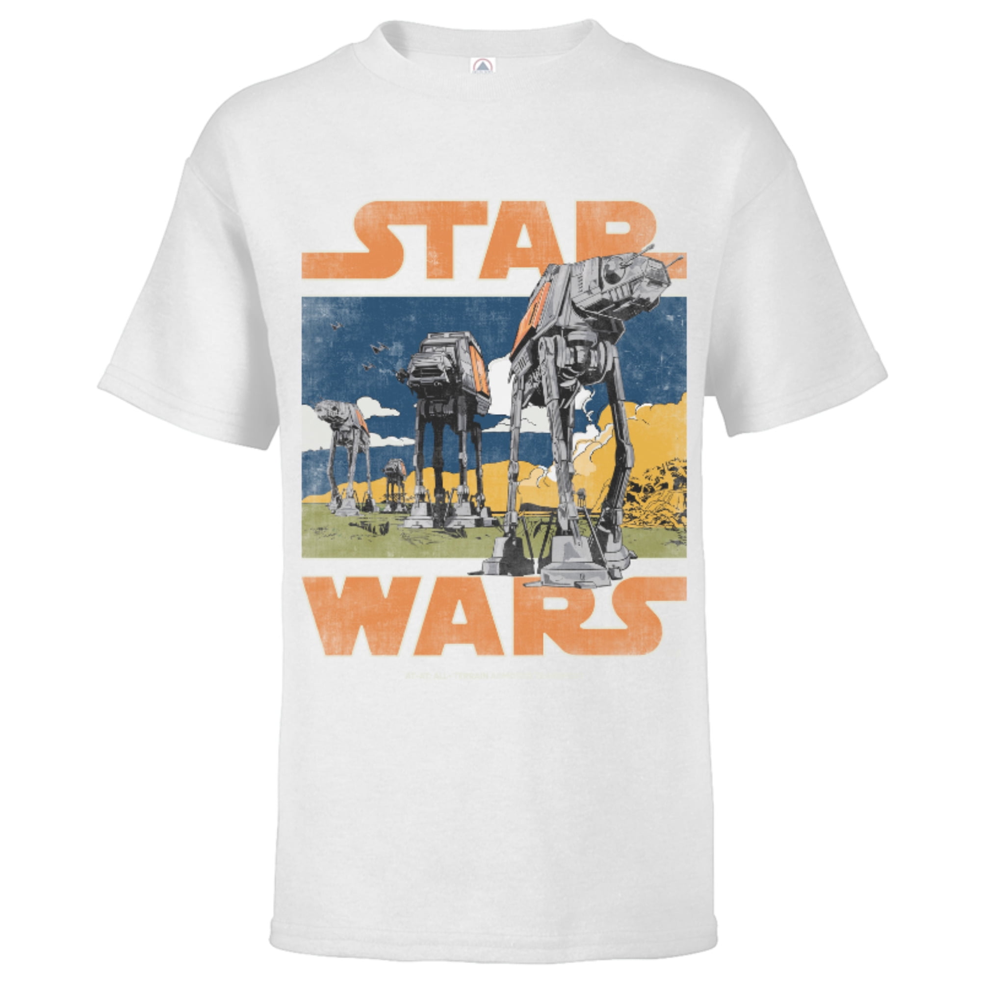 Star Wars AT-AT Walkers Vintage - Short Sleeve T-Shirt for Kids ...