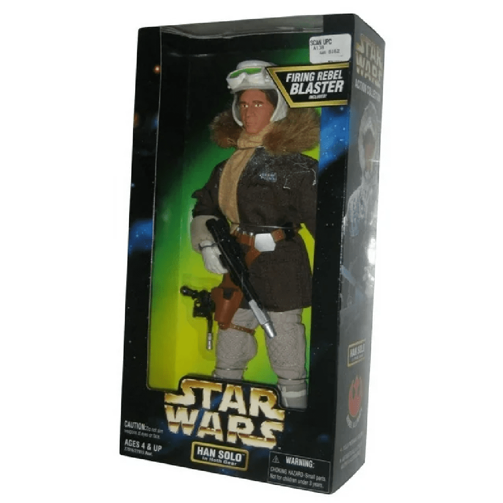 Star Wars Action Collection Han Solo In Hoth Gear 12 Vintage Kenner Figure Walmart