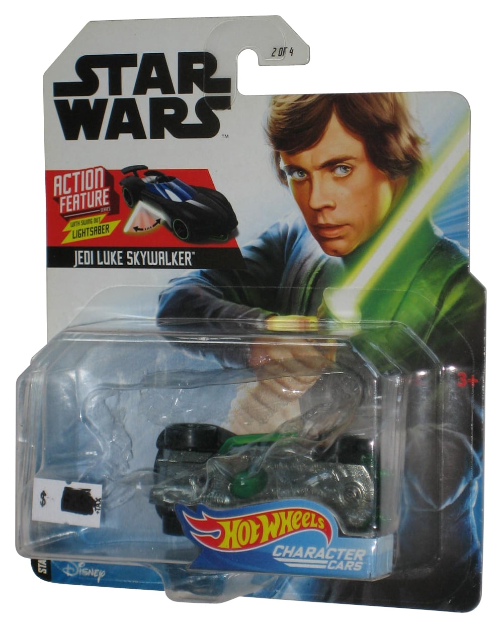 Star Wars Action Feature Jedi Luke Skywalker (2017) Hot Wheels ...