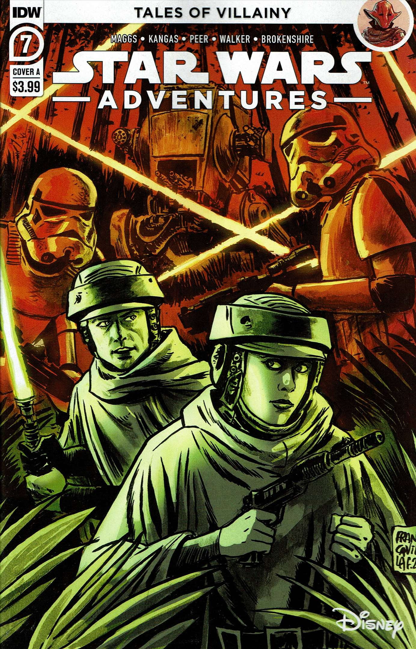 Star Wars Adventures (IDW, 2nd Series) #7A VF ; IDW Comic Book ...