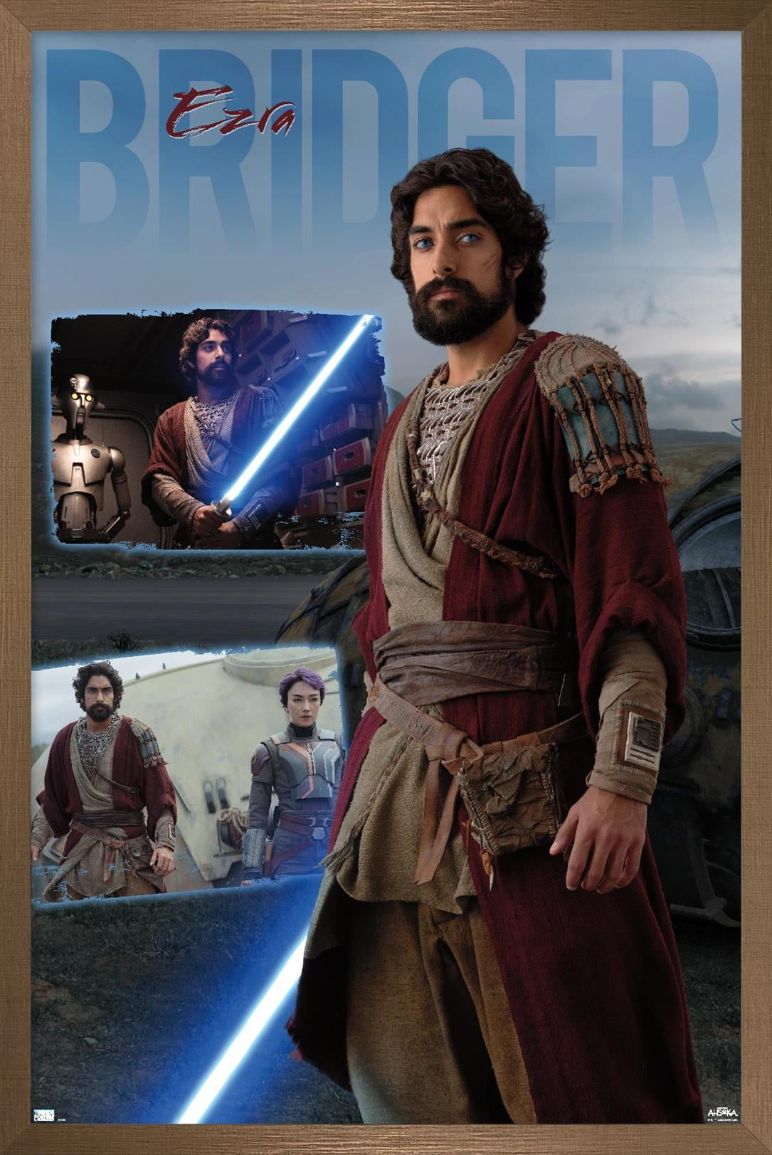Star Wars: Ahsoka - Ezra Bridger Wall Poster, 22.375" x 34" Framed ...