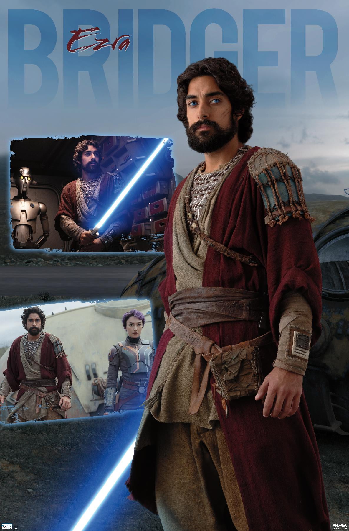 Star Wars: Ahsoka - Ezra Bridger Wall Poster, 22.375" x 34" - Walmart.com