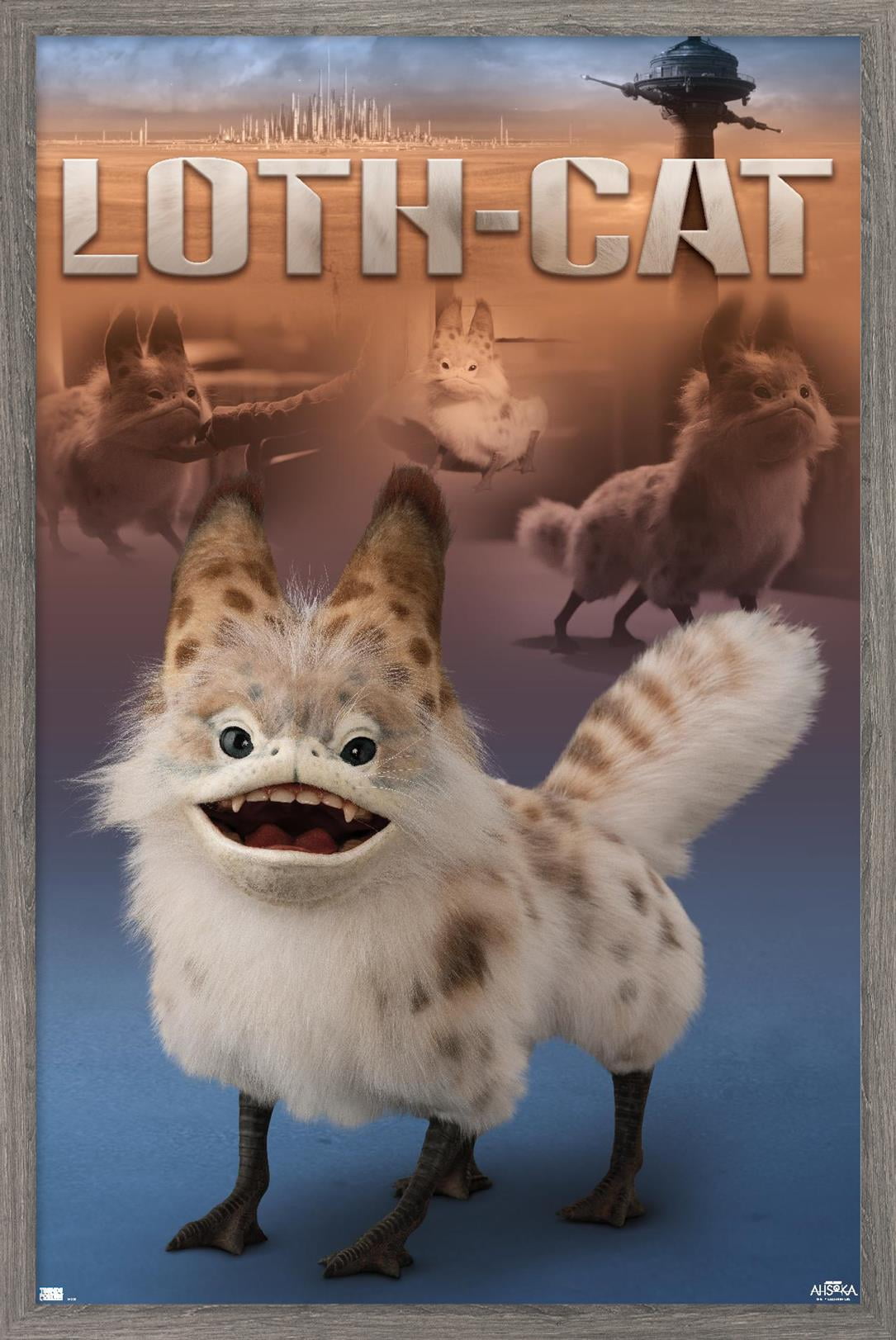 Star Wars: Ahsoka - Loth-Cat Wall Poster, 22.375" x 34" Framed ...
