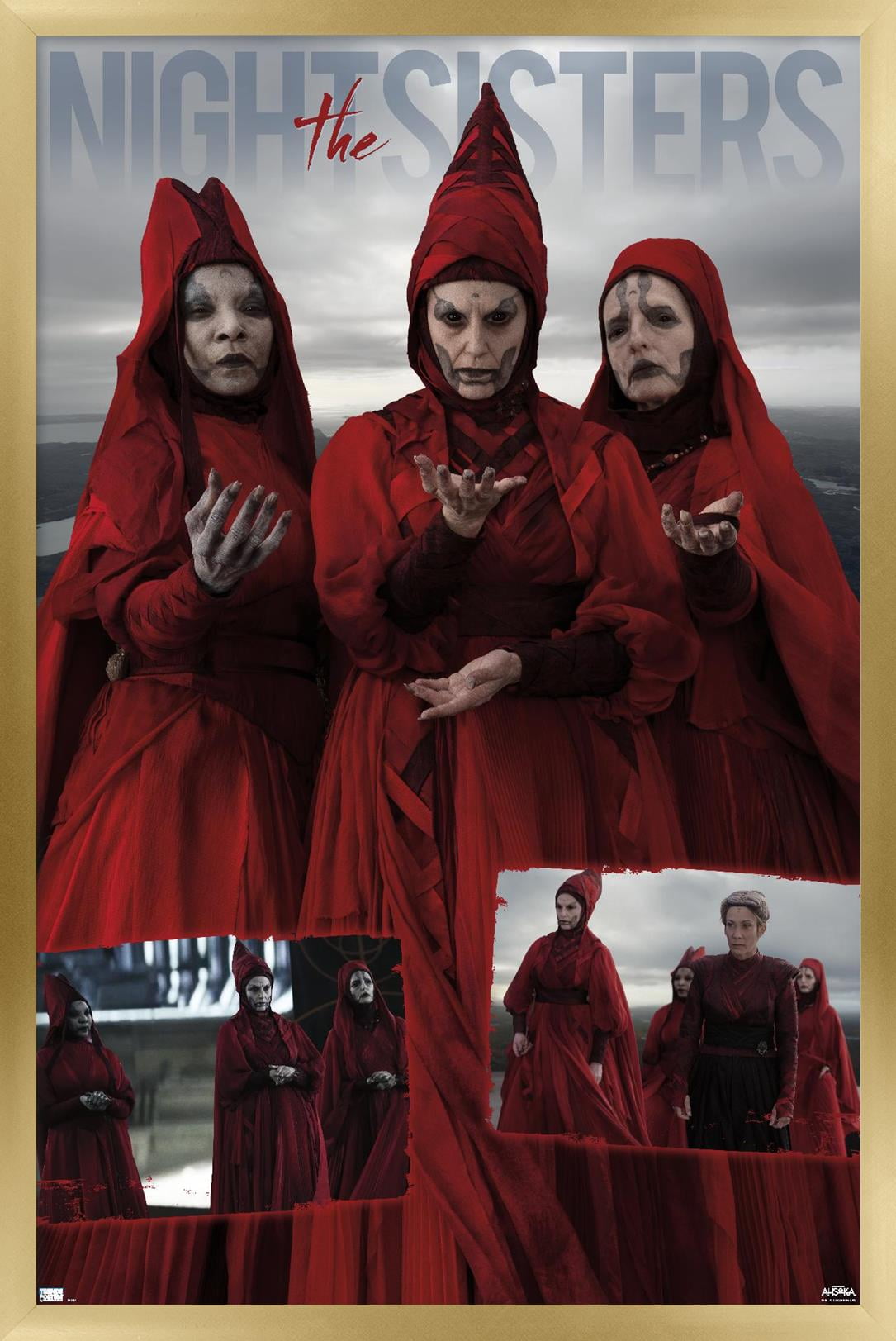 Star Wars: Ahsoka - Nightsisters Wall Poster, 14.725" x 22.375" Framed ...