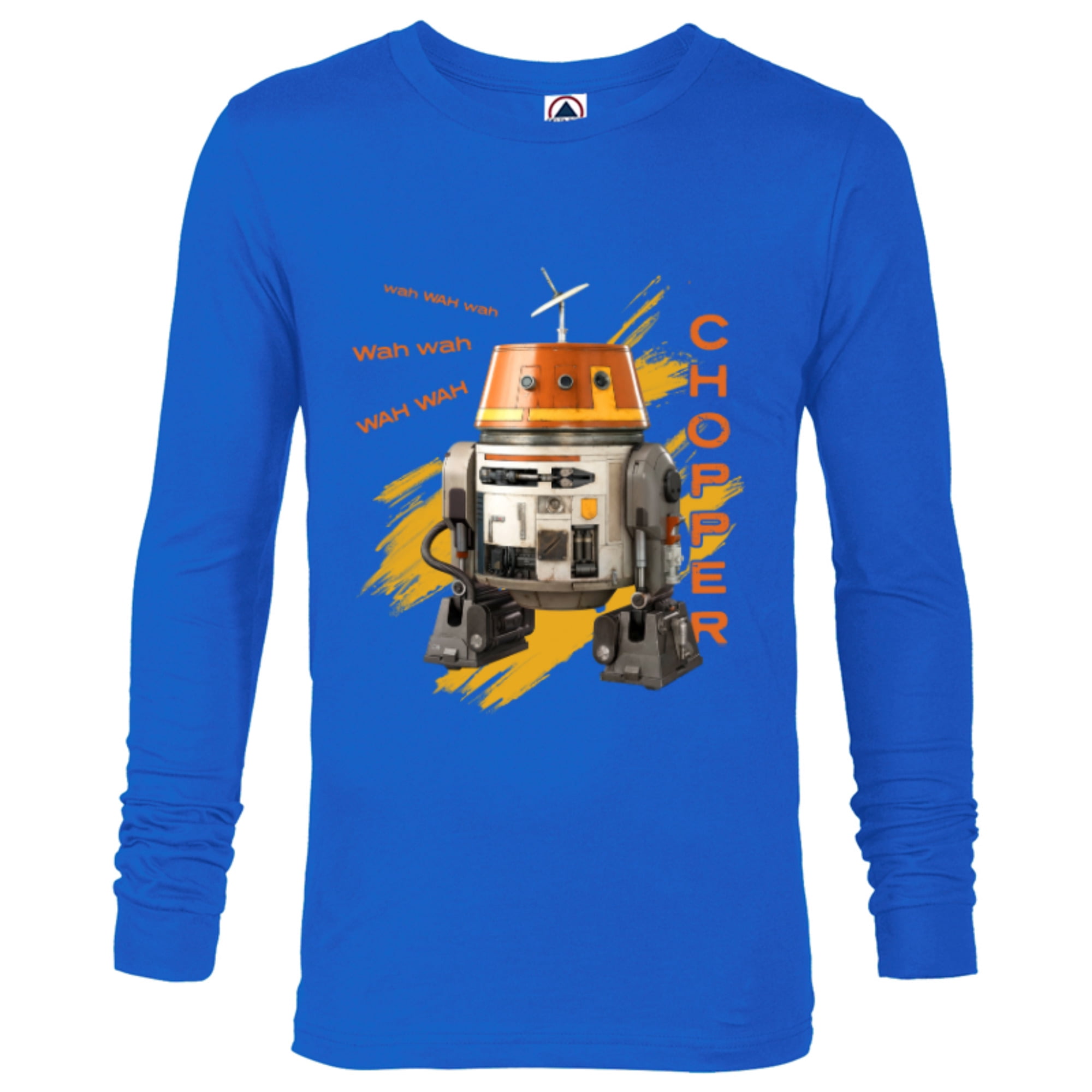 Star Wars Ahsoka Rebels Chopper Droid Speak Wah Wah Wah - Long Sleeve T ...