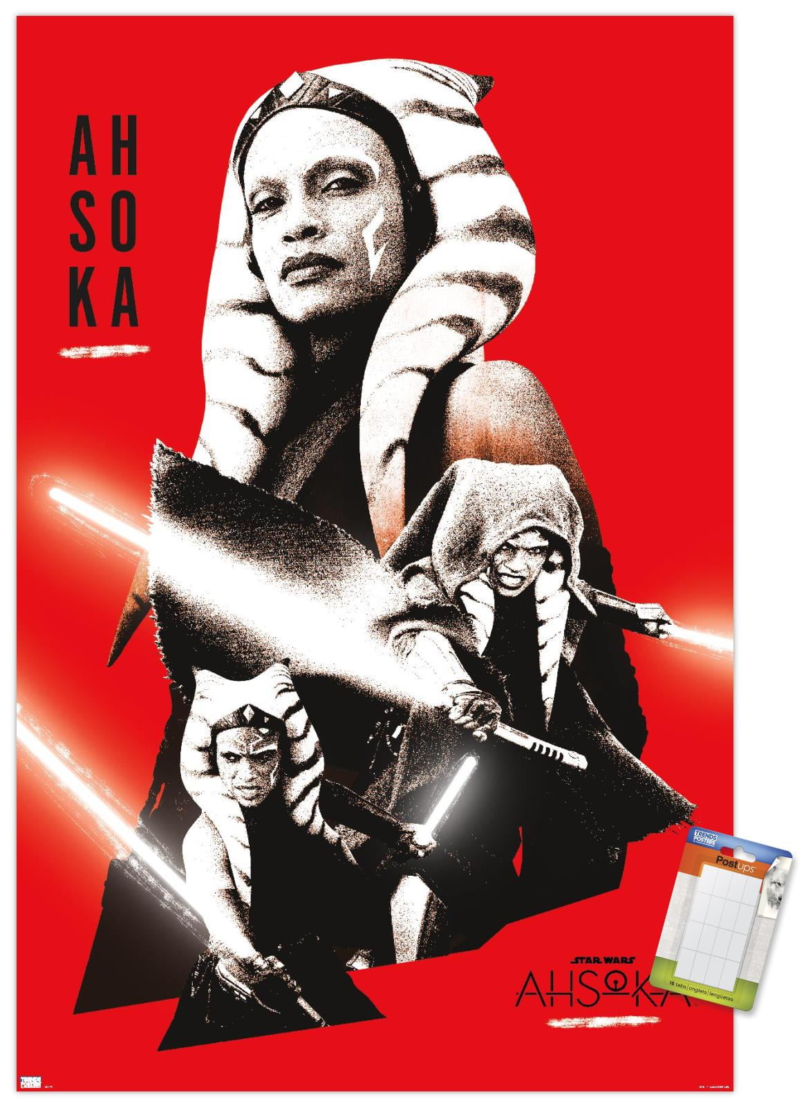 Star Wars: Ahsoka - Red Wall Poster, 22.375" x 34" - Walmart.com