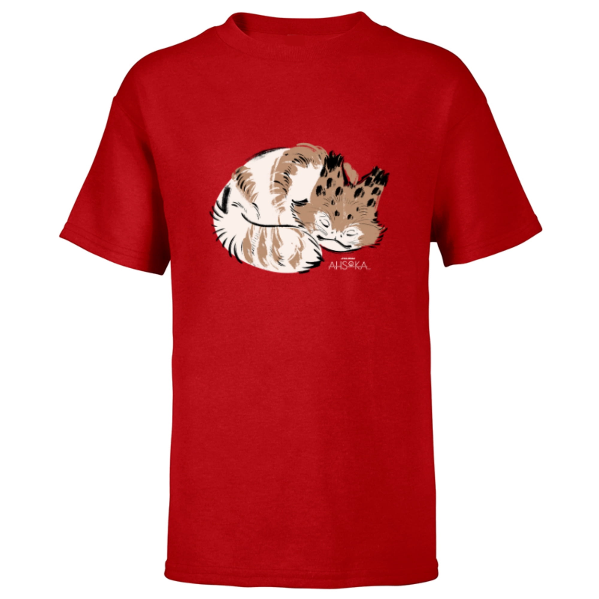 Star Wars Ahsoka Sabine Wren’s Sleeping Loth-Cat Sumi-e - Short Sleeve ...