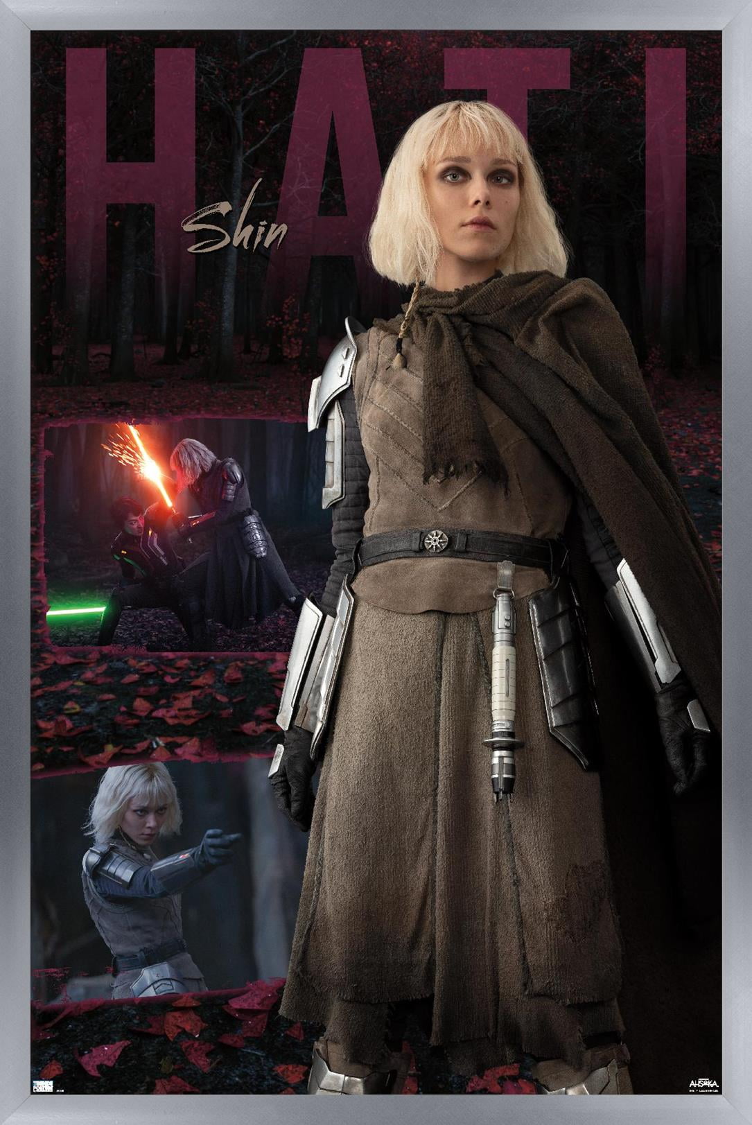 Star Wars: Ahsoka - Shin Hati Wall Poster, 14.725" x 22.375" Framed ...