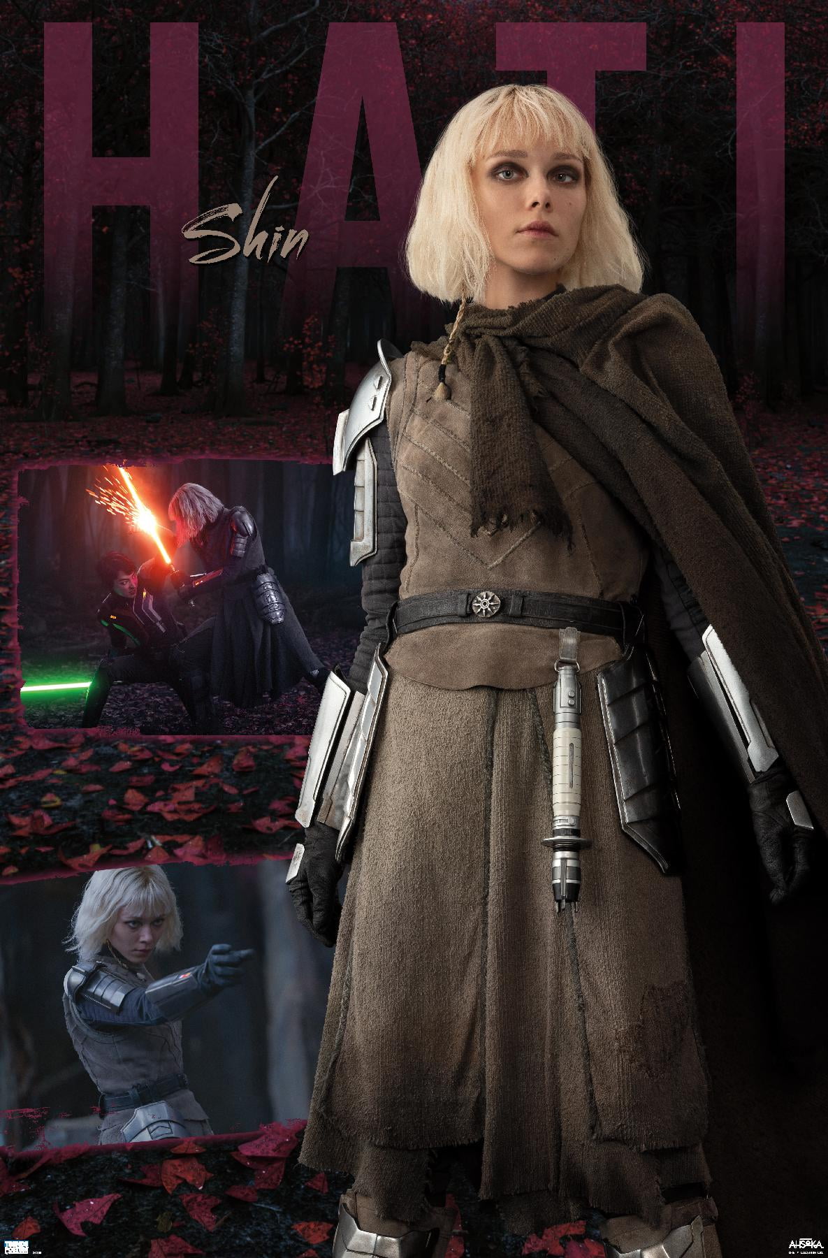 Star Wars: Ahsoka - Shin Hati Wall Poster, 22.375" x 34" - Walmart.com