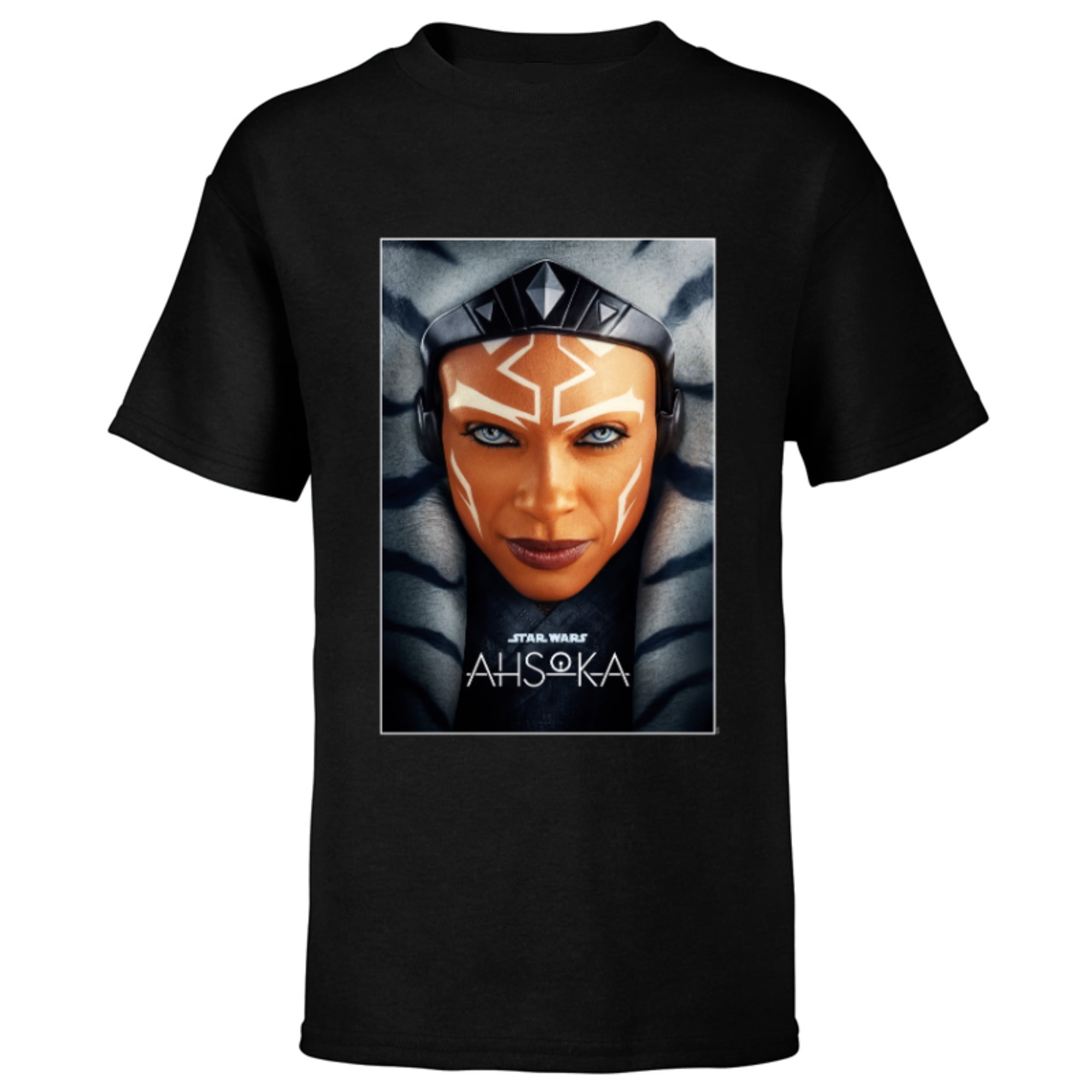Star Wars Ahsoka Tano Face & Logo Series Poster Art Disney+ - Short ...