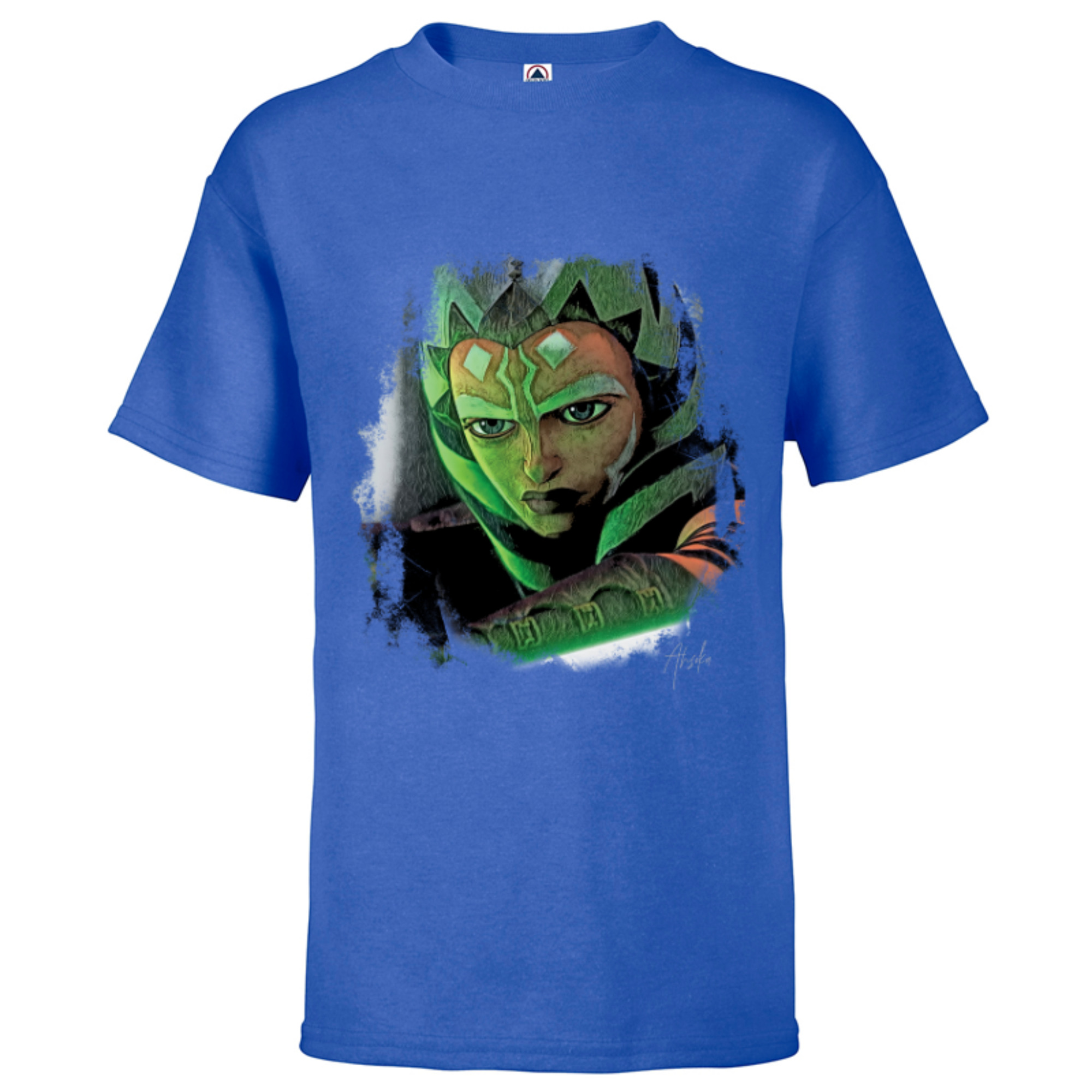 Star Wars Ahsoka Tano Tales of the Jedi Lightsaber Glow - Short Sleeve ...
