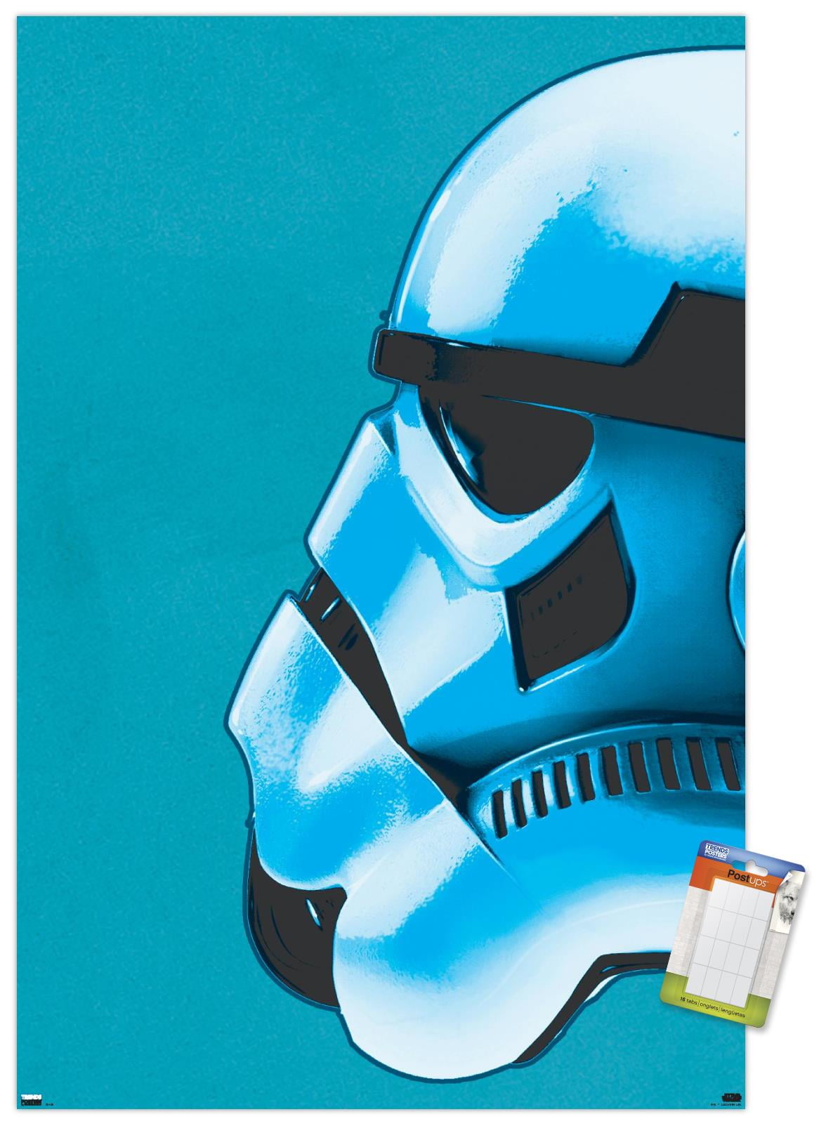 Star Wars: Archetype - Stormtrooper Helmet Wall Poster, 14.725" x 22. ...