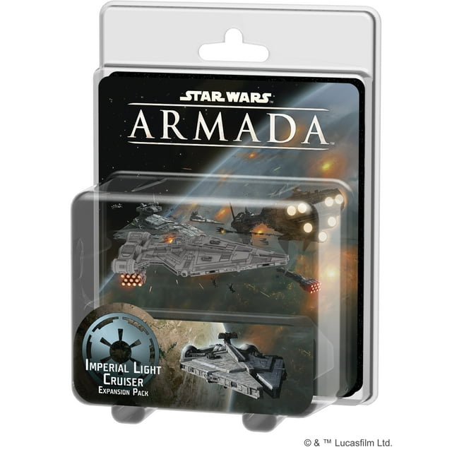 Star Wars Armada Miniatures Game: Imperial Light Cruiser Expansion for ...