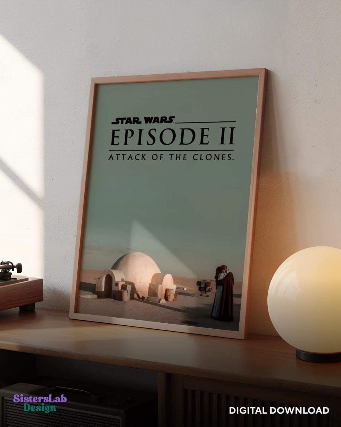 Star Wars Attack Of The Clones: Padme And Anakin Skywalker Padmé ...