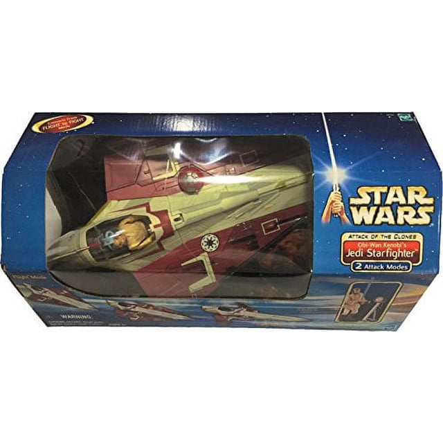 Star Wars - Attack of the Clones Action Figure Vehicle Set - OBI-WAN ...