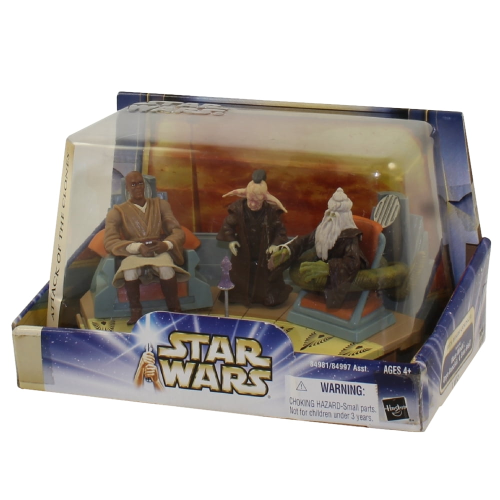 Star Wars - Attack of the Clones Action Figure Set - JEDI HIGH COUNCIL ...