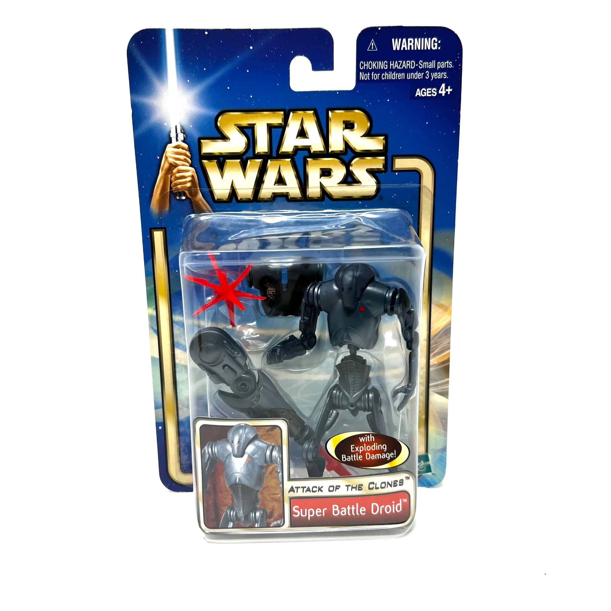 Star Wars Attack of the Clones Super Battle Droid - Walmart.com