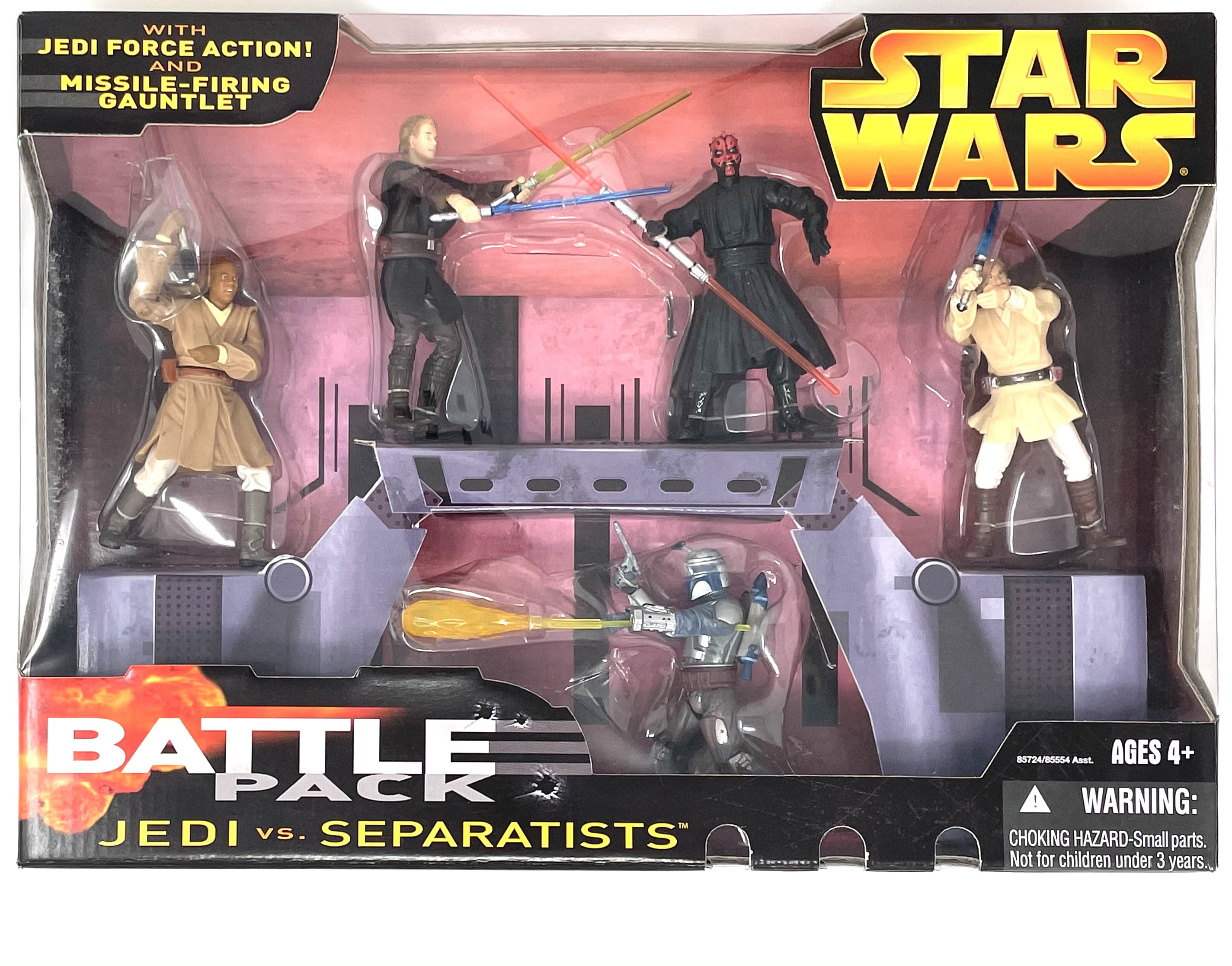 Star Wars Battle Pack Jedi vs. Separatists Figure Set 2005 Hasbro 85724 ...