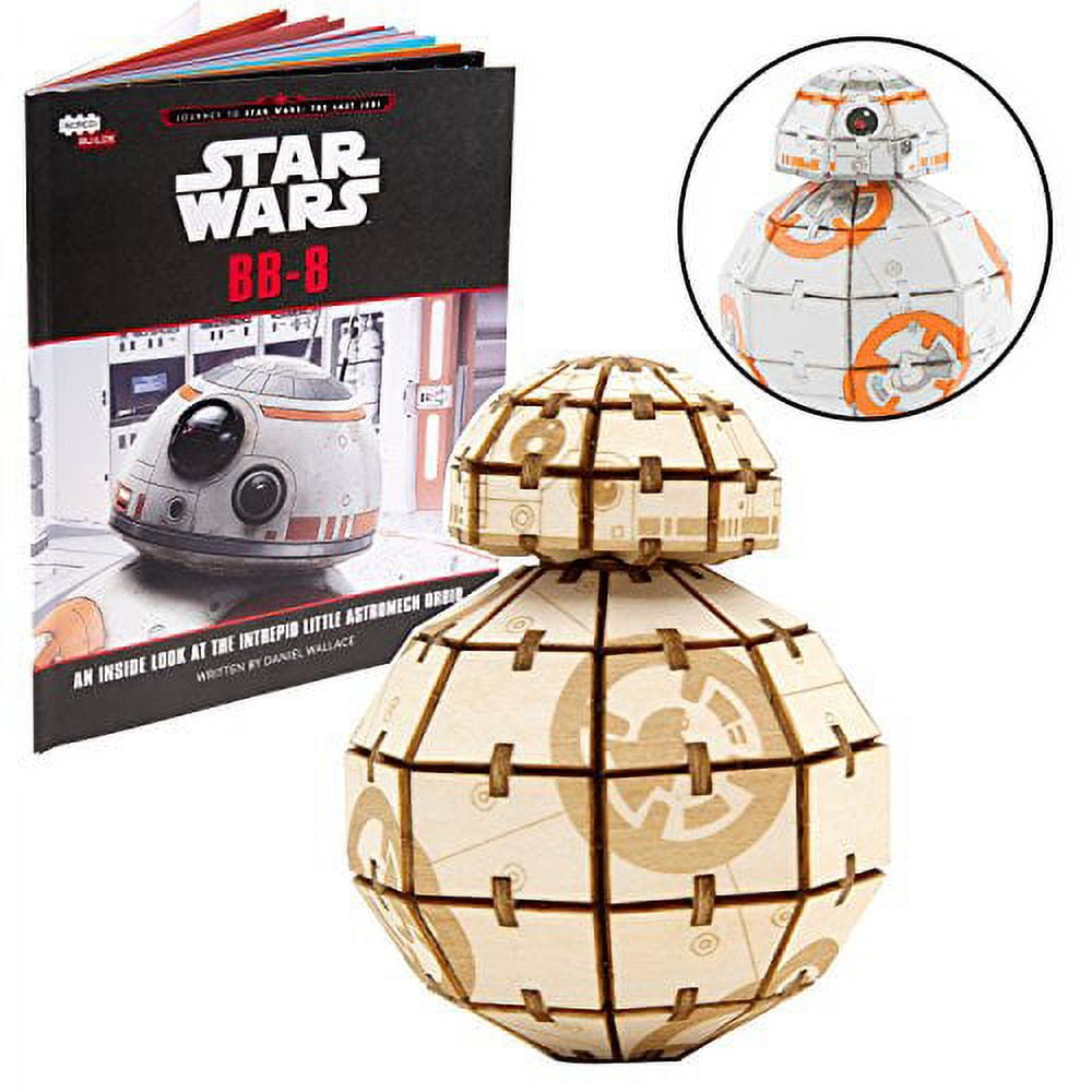 Star Wars BB-8 3D Wood Puzzle & Model Figure Kit (85 Pcs) - Build ...