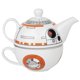 Star Wars BB-8 Ceramic Teapot and Cup Set 12 Ounce Pot, 6 Ounce Mug ...