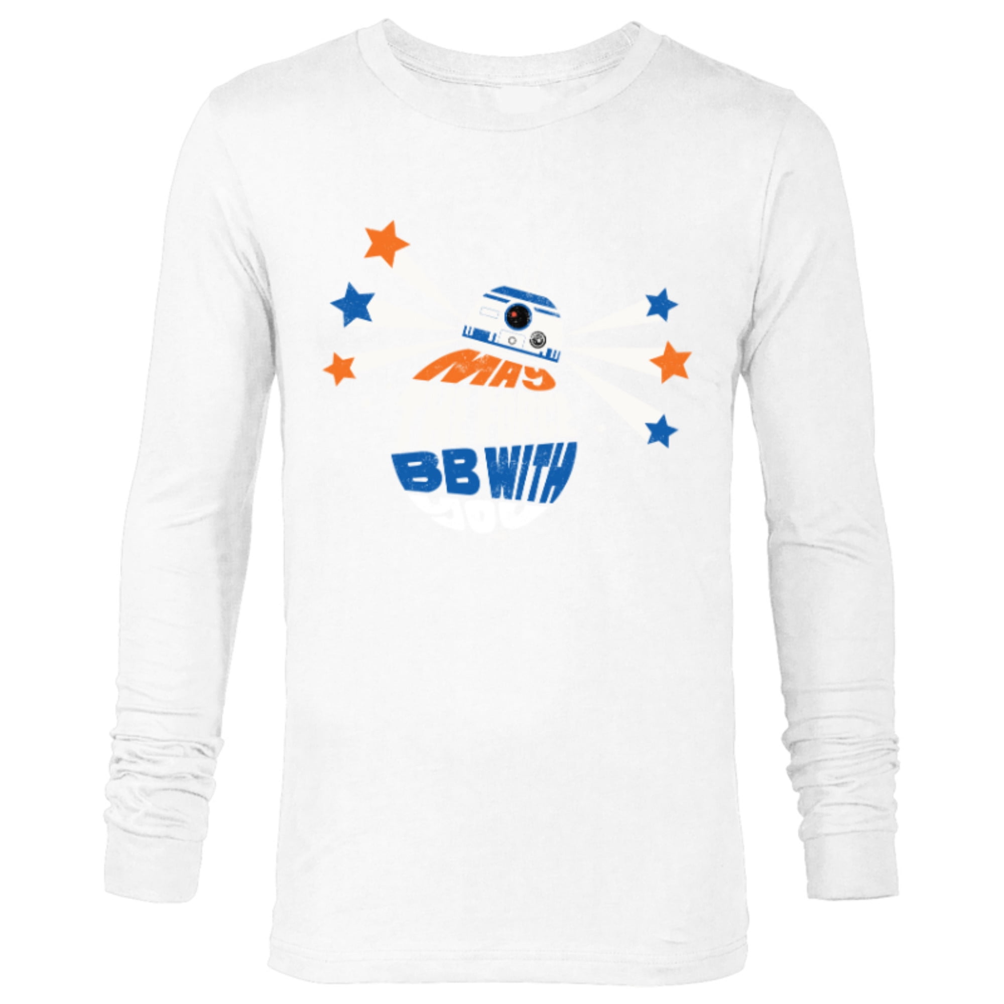 Star Wars BB8 May the Force BB With You - Long Sleeve T-Shirt for Men ...