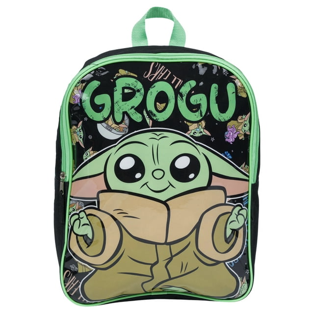 Star Wars Baby Yoda Grogu 15" Backpack - Walmart.com