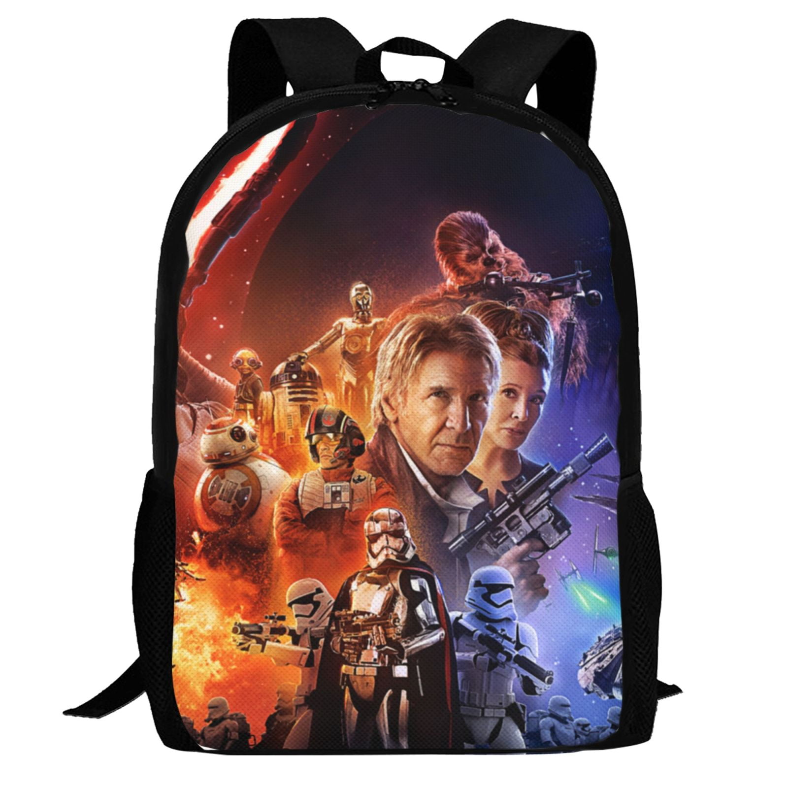 Star Wars Backpack, 3D Printed Laptop Backpack, Water Resistant ...