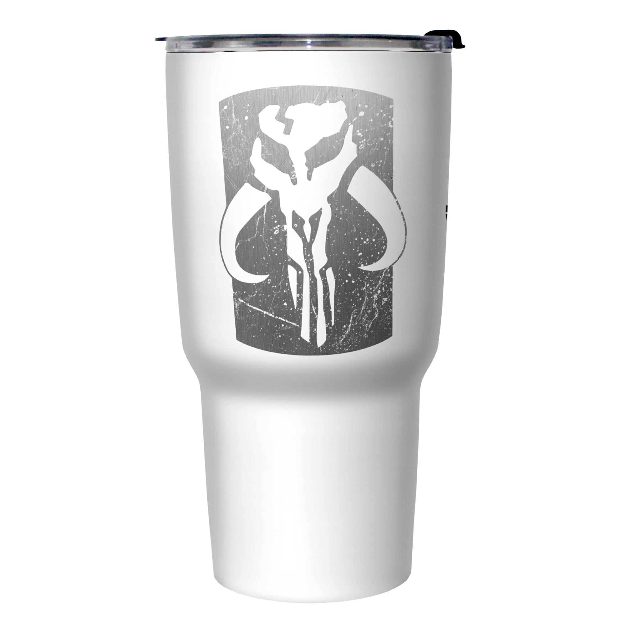 Star Wars Bantha Crest Distressed Stainless Steel Tumbler w/Lid White ...