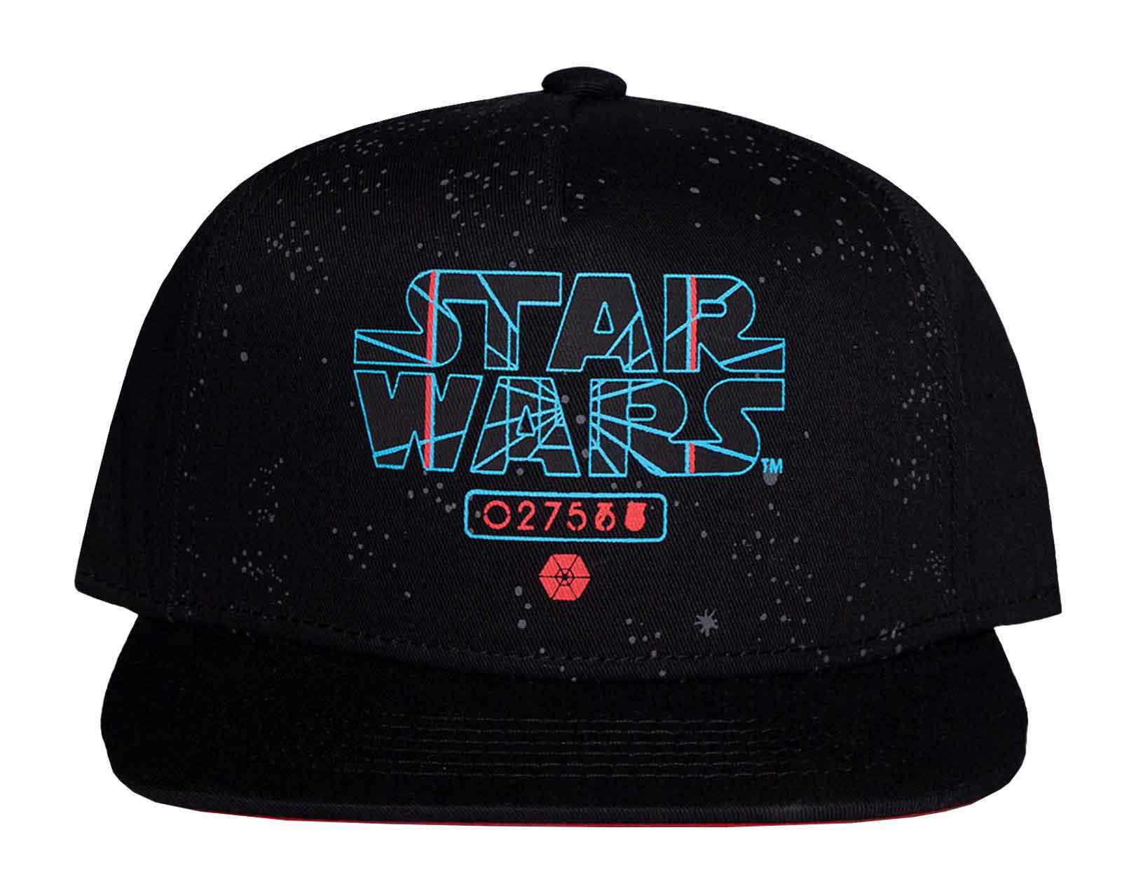 Star Wars Baseball Cap Galaxy Logo new Official Black Snapback ...