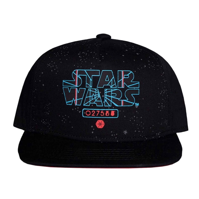 Star Wars Baseball Cap Galaxy Logo new Official Black Snapback ...