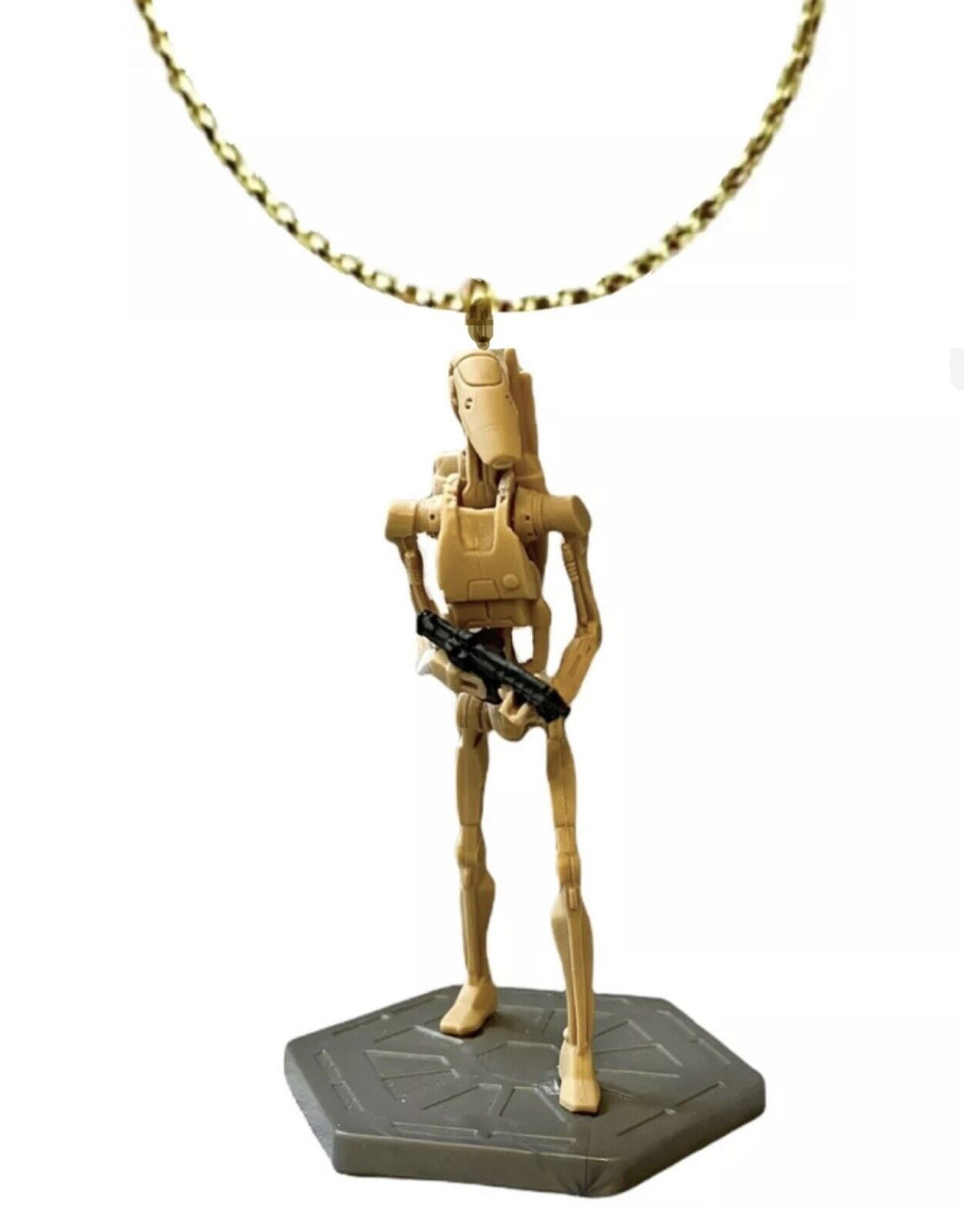 Star Wars Battle Droid Ornament 4” Figurine Figurine New Pvc Clone Wars ...