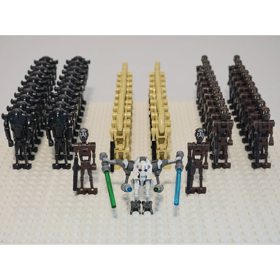 Star Wars Battle Droids Army Custom Set 63pcs Commando Droids Super ...