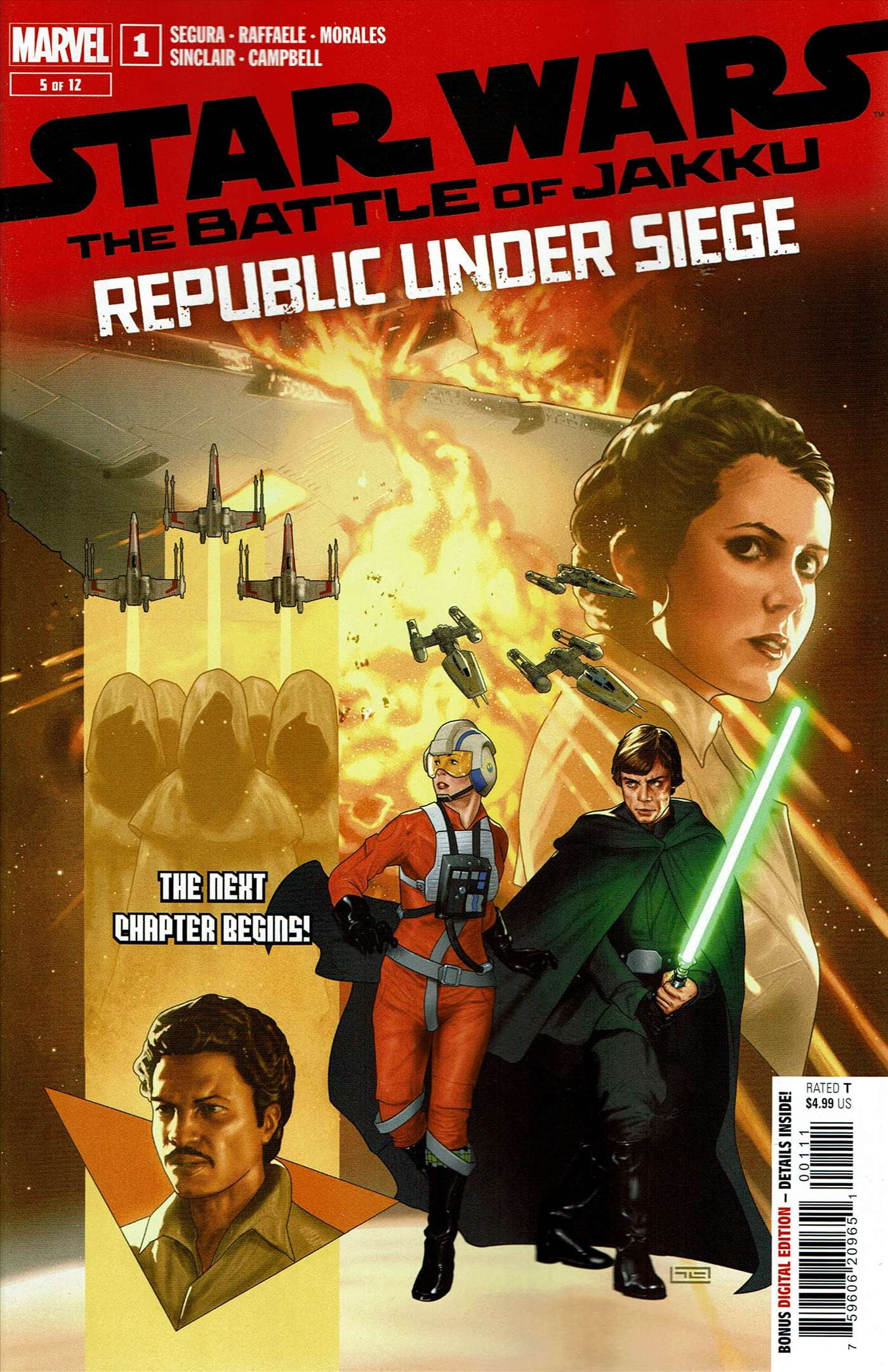 Star Wars: Battle of Jakku-Republic Under Siege #1 VF ; Marvel Comic ...