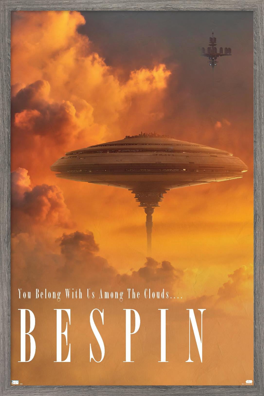 Star Wars: Bespin - Visit Bespin by Russell Walks 23 Wall Poster, 22. ...